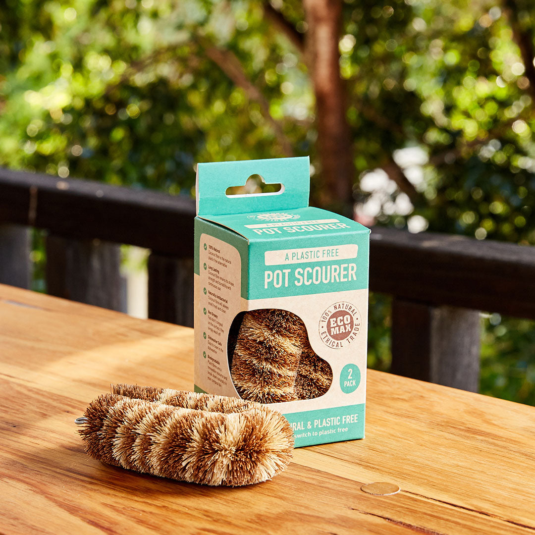 Plastic Free Pot Scourer Brush – do good shop